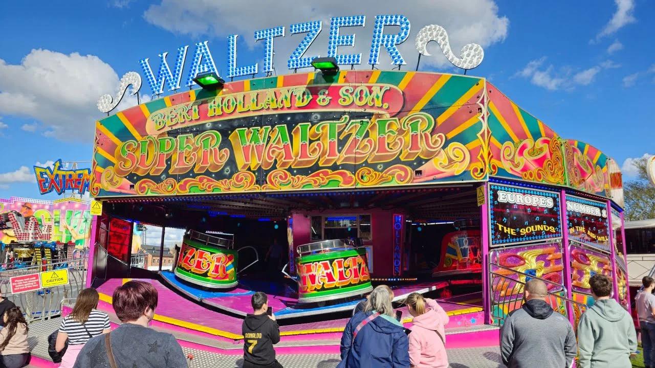 Super Waltzer (Bert Holland) Maxwell at Gresley Swadlincote Easter funfair 2024