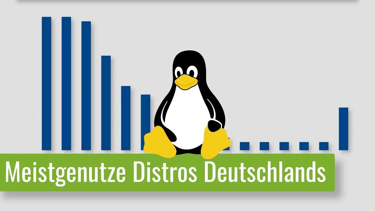 Das sind die MEISTGENUTZTEN Linux-Distributionen Deutschlands