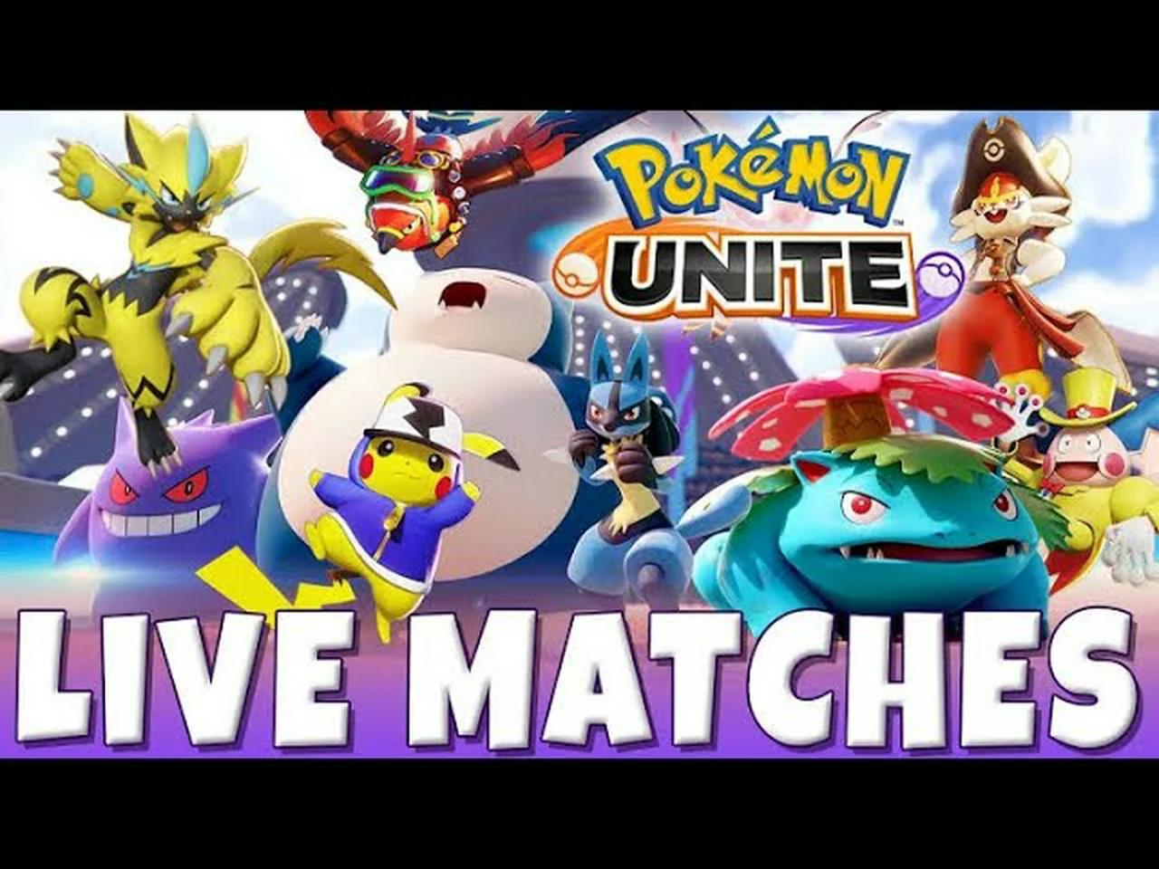 Pokemon Unite Live - Subscribe For Daily Live Streams And gameplay Videos 😂