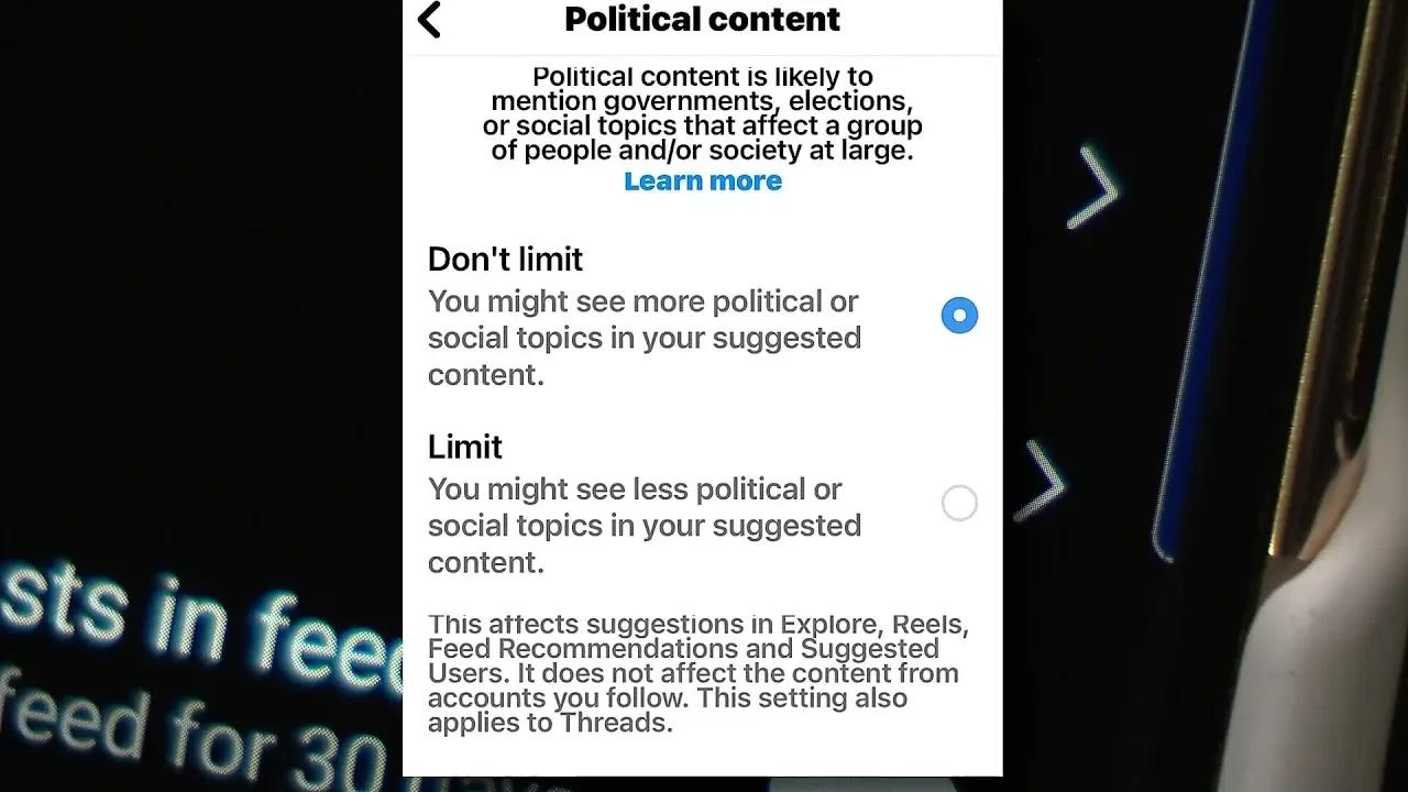WHAT!!!: Instagram/Threads Change How Political Content is Recommended ...