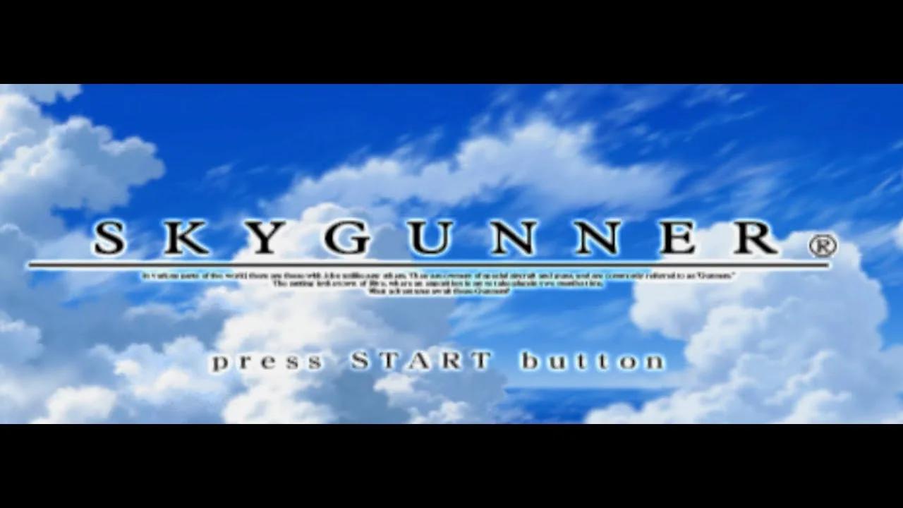 SkyGunner Title Screen (PS2)