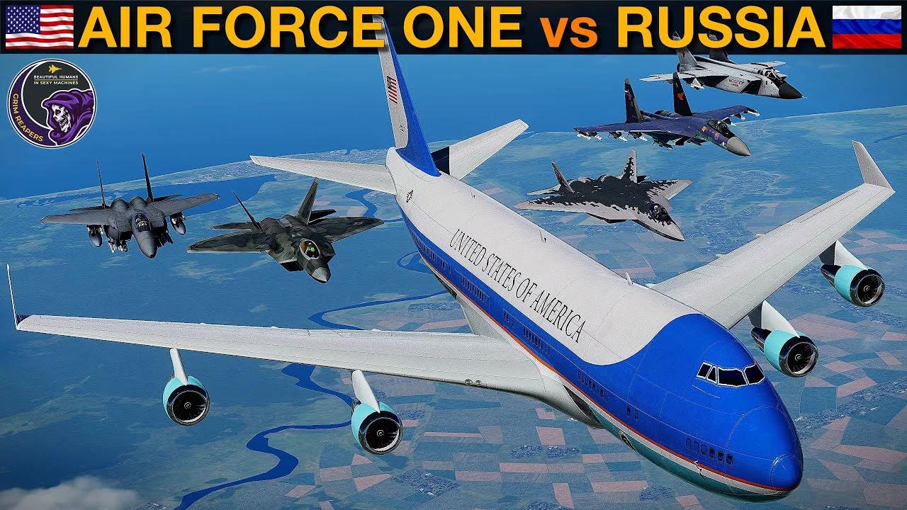 Could Russian Jets Shoot Down Air Force One Over Ukraine? (WarGames 120 ...