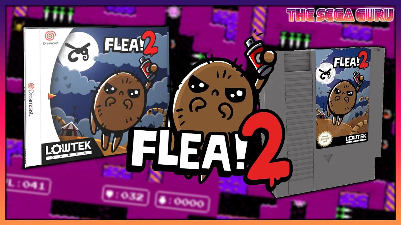 FLEA 2 for Sega Dreamcast/Nes Review! NEW FLEA game!