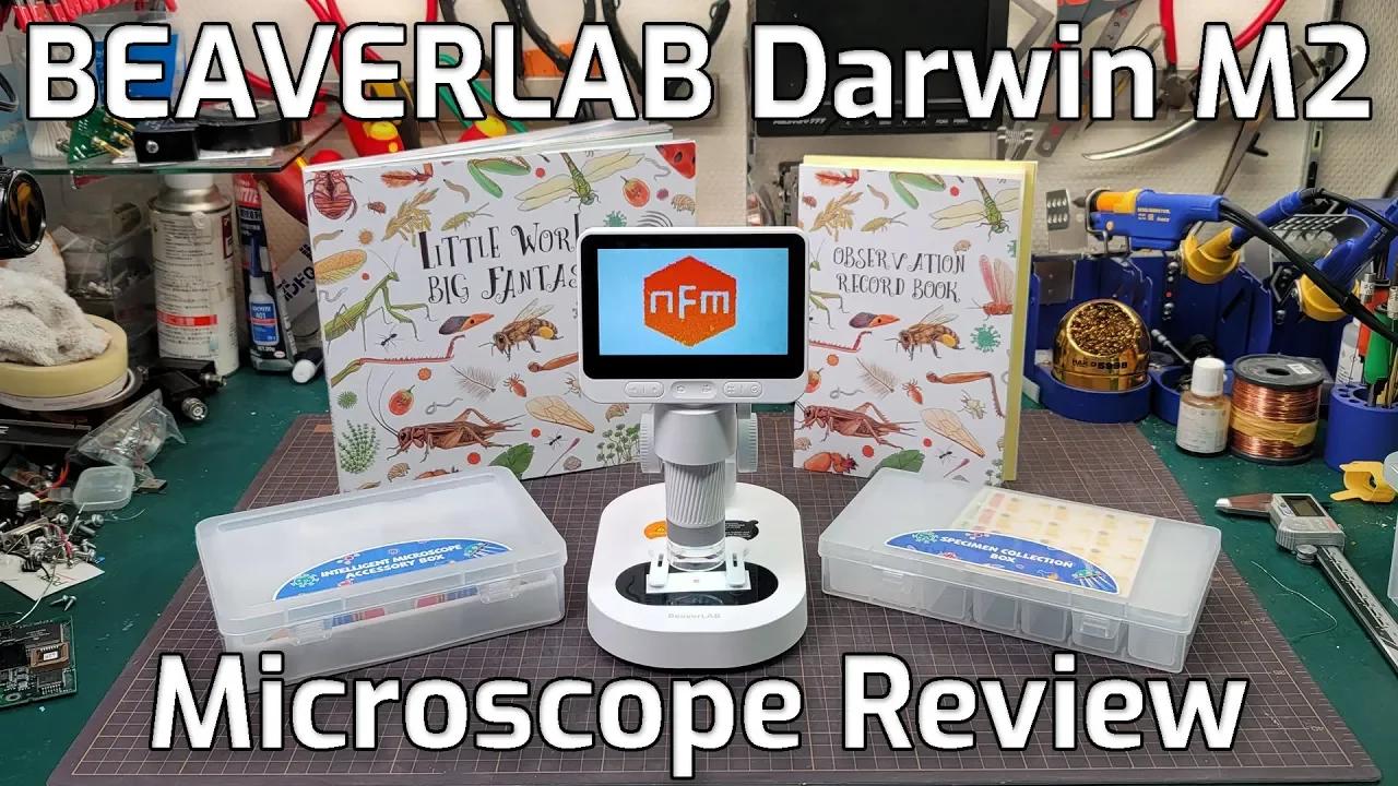 BEAVERLAB Darwin M2, A Detachable IPS Digital Microscope | Unboxing and ...