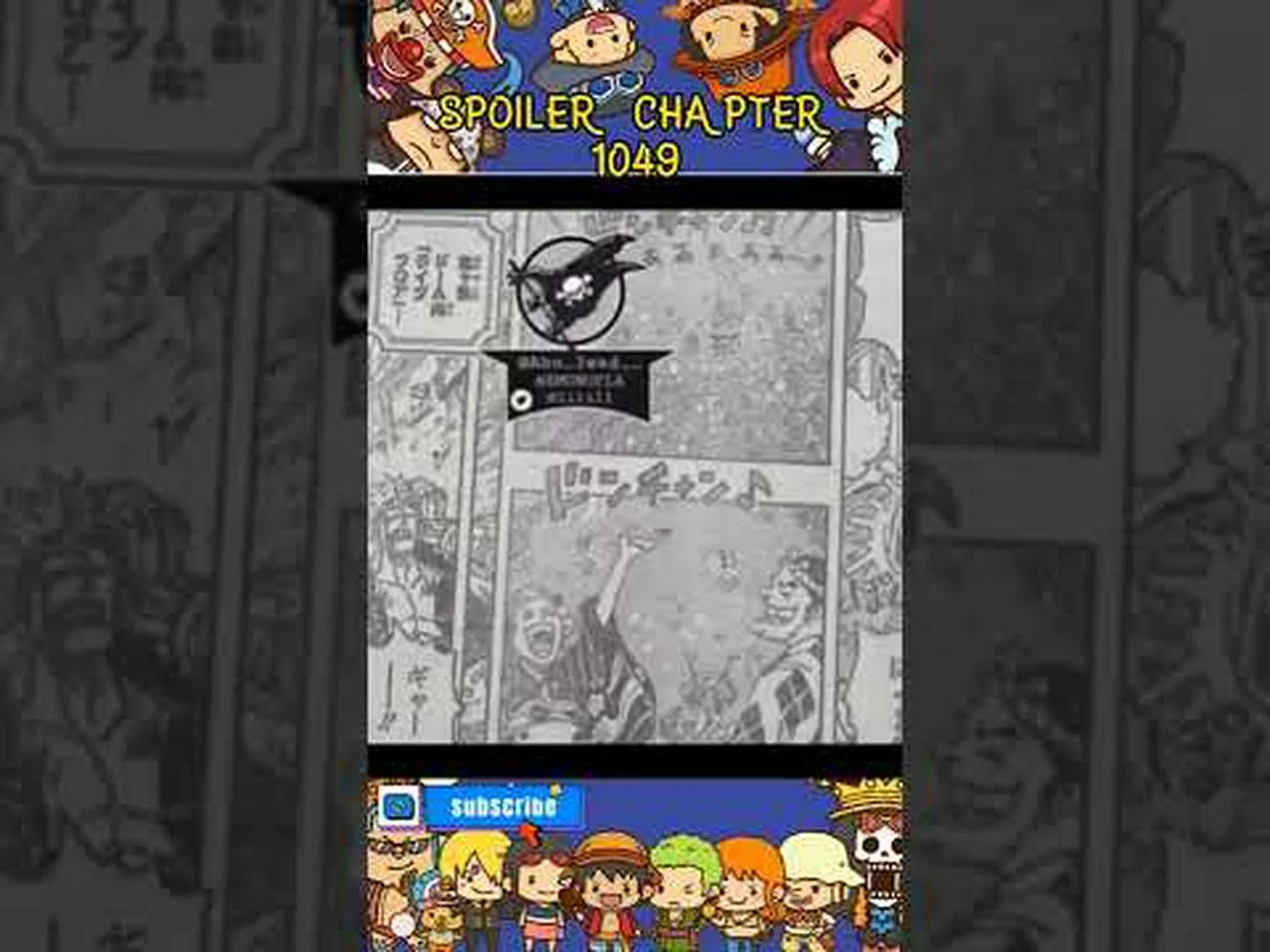 One Piece spoiler chapter 1049 (raw) #onepiece #luffy #usopp #sanji # ...