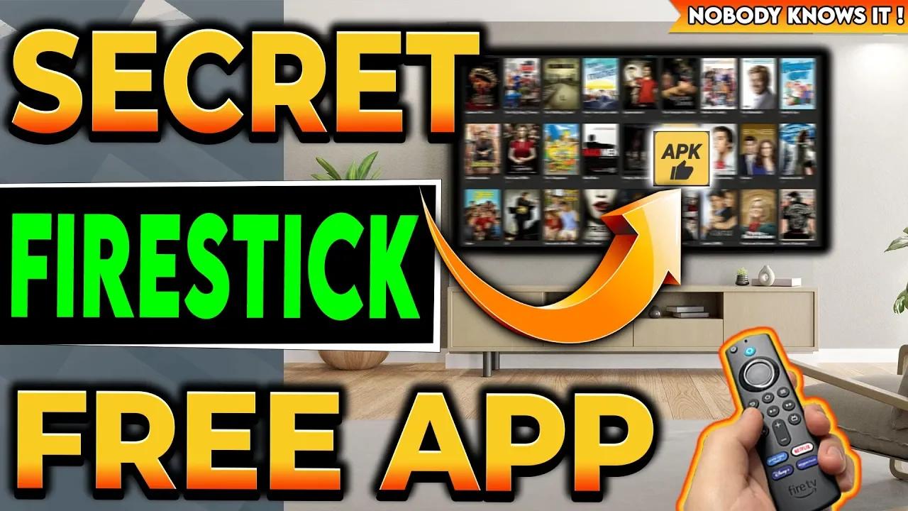 🔴SECRET FIRESTICK APP THAT NO ONE KNOWS