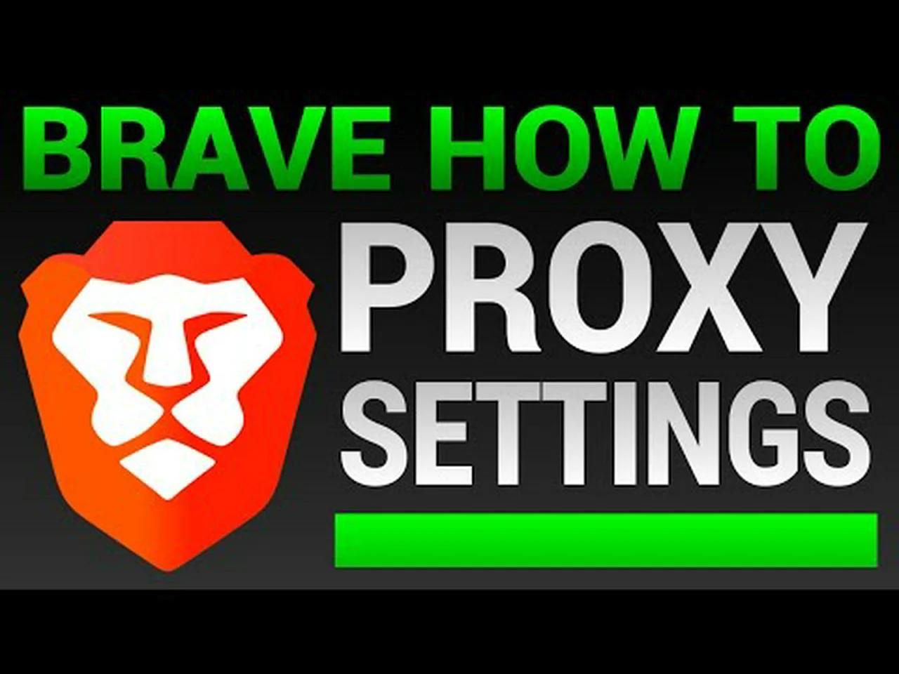 Brave Browser Proxy Settings - How To Use Proxy In Brave Browser (2022)