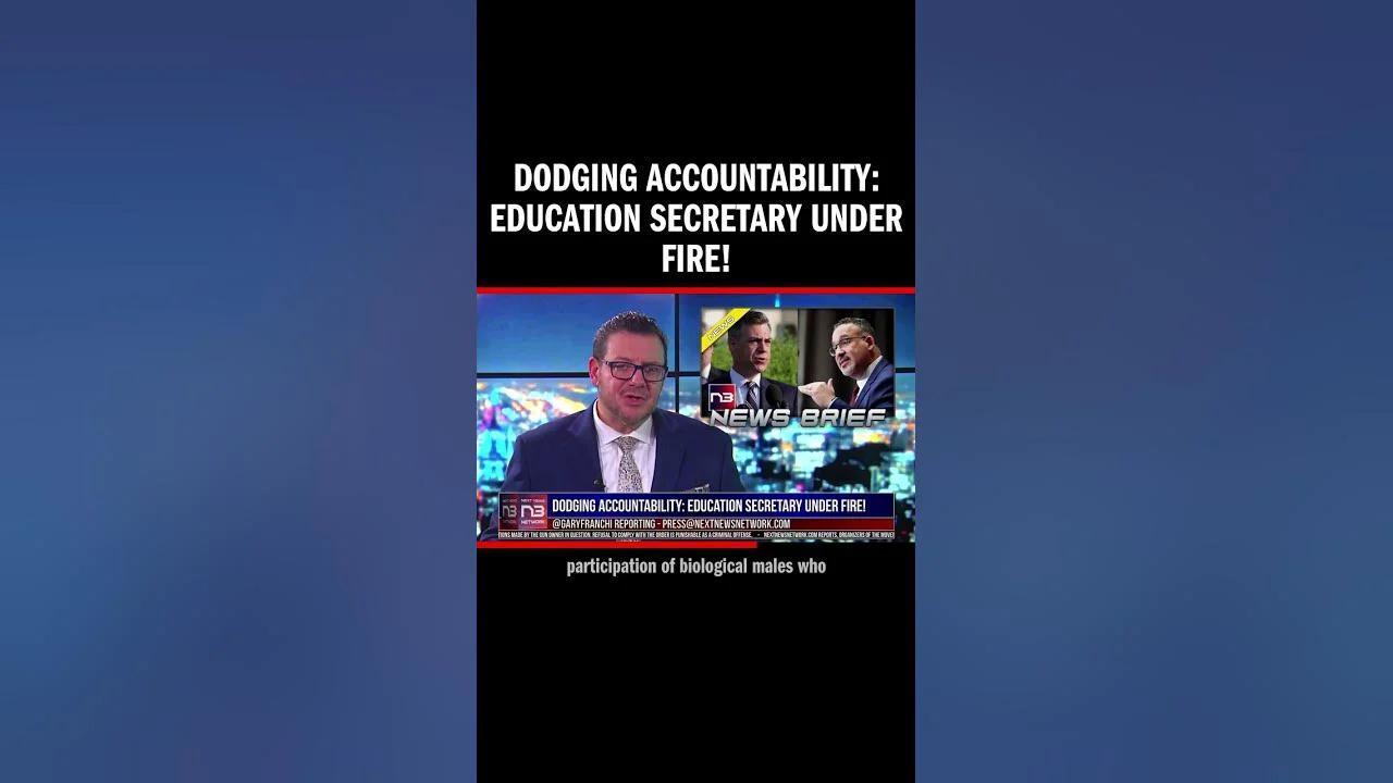 Dodging Accountability: Education Secretary Under Fire!