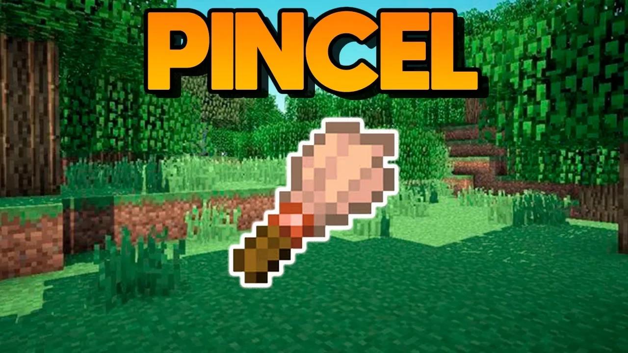 Como hacer un PINCEL en Minecraft