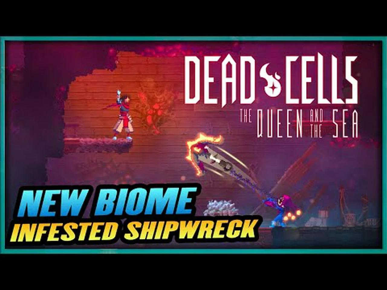 Infested Shipwreck Biome - The Queen and The Sea DLC - Dead Cells ...