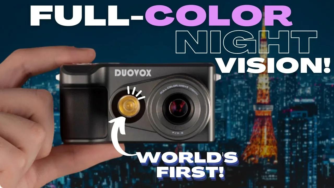 World's First Full-Color Night Vision Camera! - Duovox Mate Pro Overview