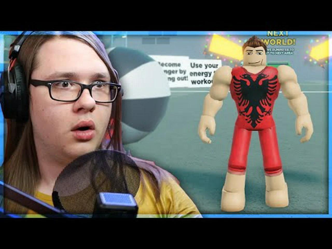 Der STÄRKSTE Mann in Roblox Strongman Simulator! (deutsch)