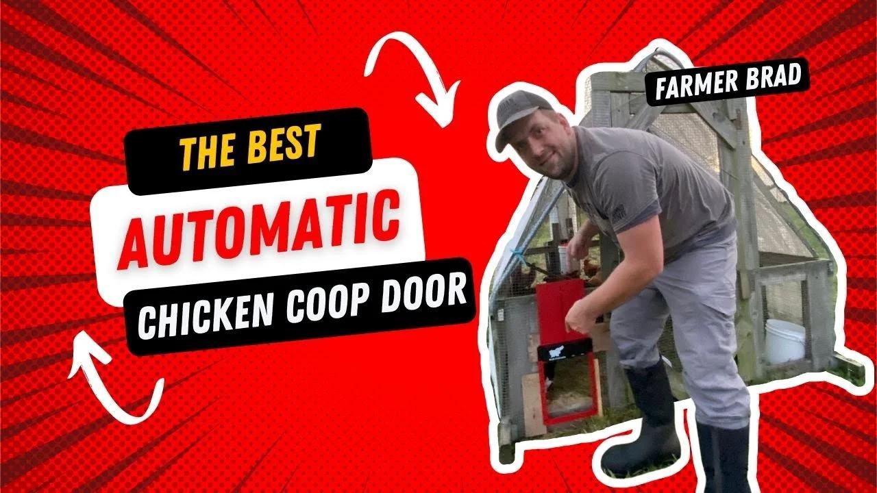 Run Chicken Automatic Chicken Coop Door (T50 Install)