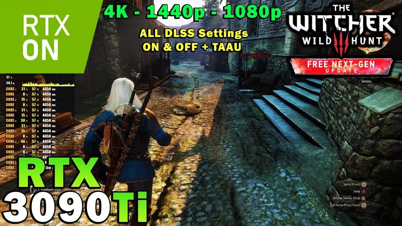 The Witcher 3: Next-Gen Ray Tracing | RTX 3090 Ti | R7 5800X3D | 4K ...
