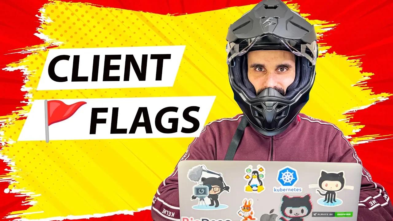 Attention Freelancers! How to spot a client red flag 🚩
