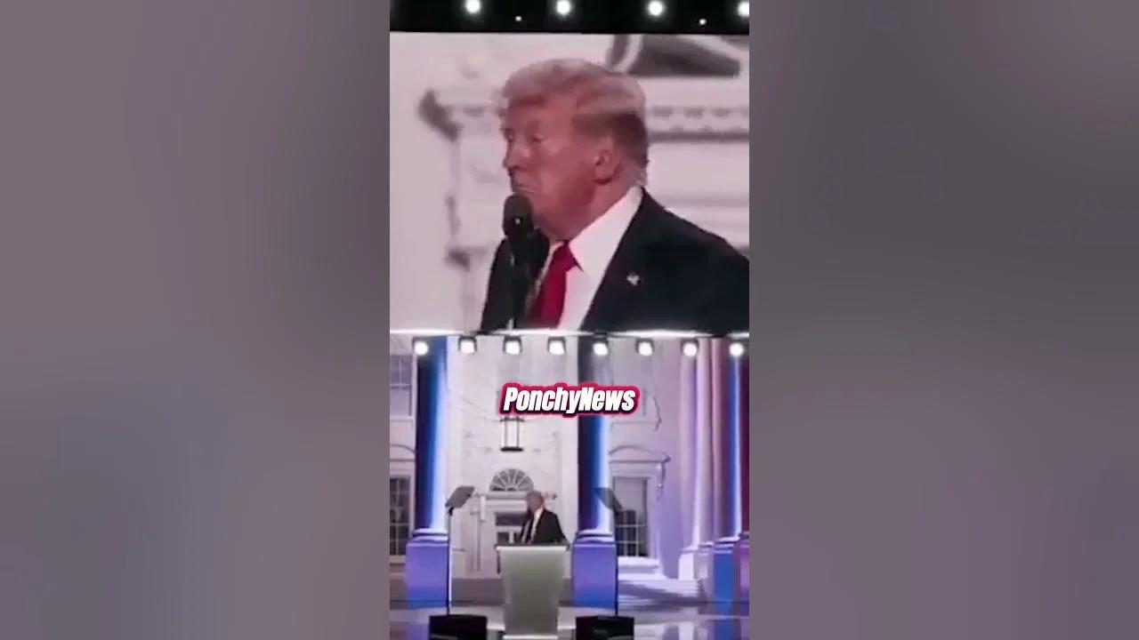 Donald J. Trump Delivers Incredible Tribute To Corey Comperato! #shorts ...