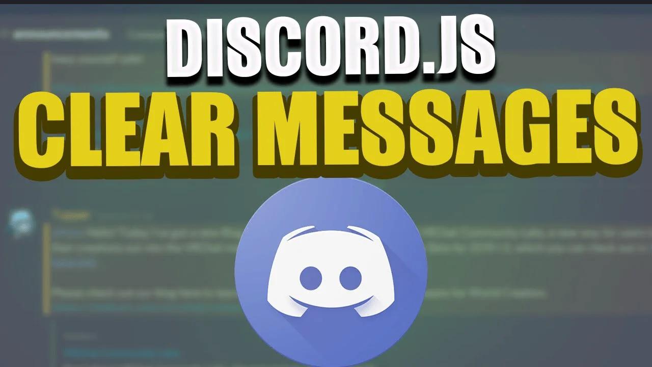 Code Your Own Discord Bot - Clear Messages (2020)