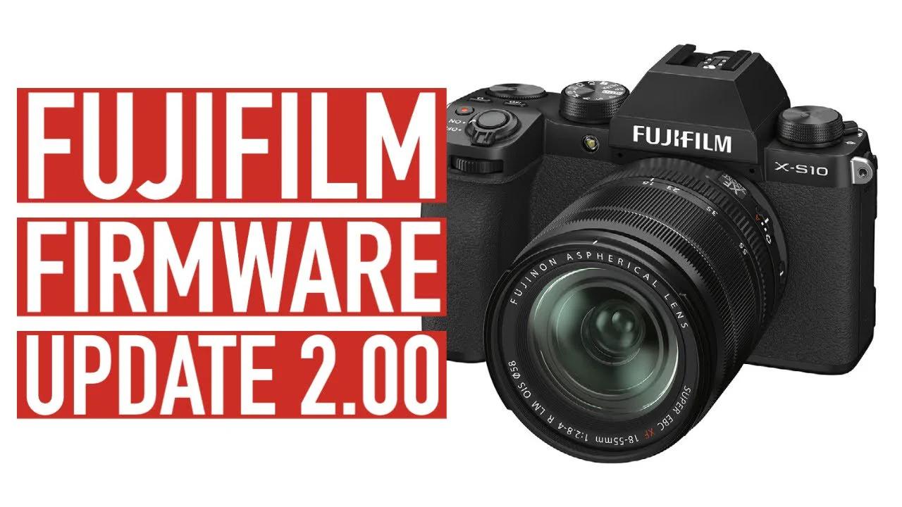 Fuji XS10 Firmware Update Version: 2.00