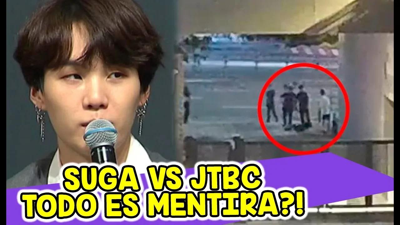 OFICIAL! Suga BTS es Victima de JTBC y sus CCTV?! Lanzan imagenes reales!