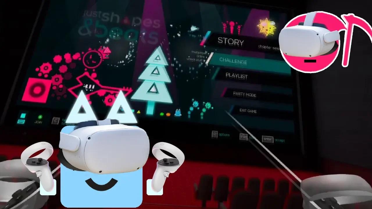 I Played Just Shapes and Beats in VR!