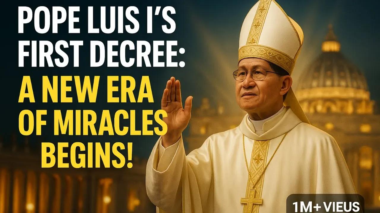 Pope Luis I’s First Decree: A New Era of Miracles Begins!