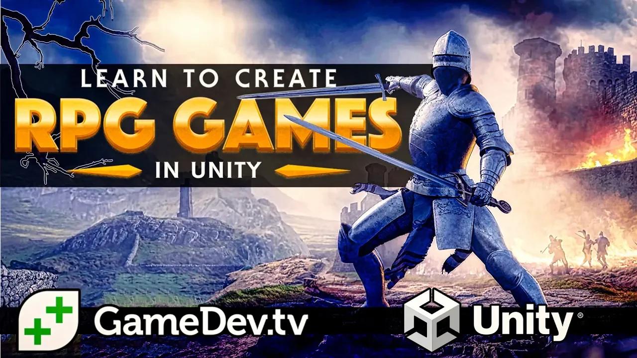 Learn Roleplaying Game Development in Unity with GameDev.tv