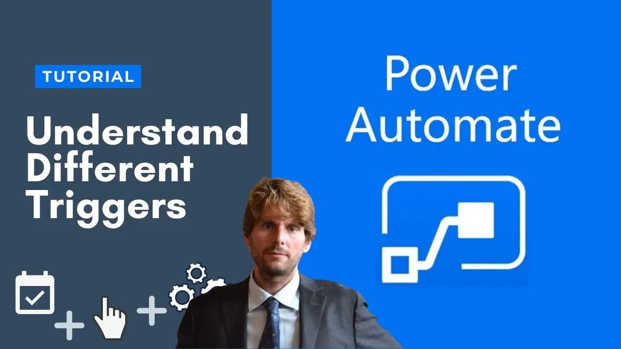 Power Automate Tutorial - Different kinds of process triggers