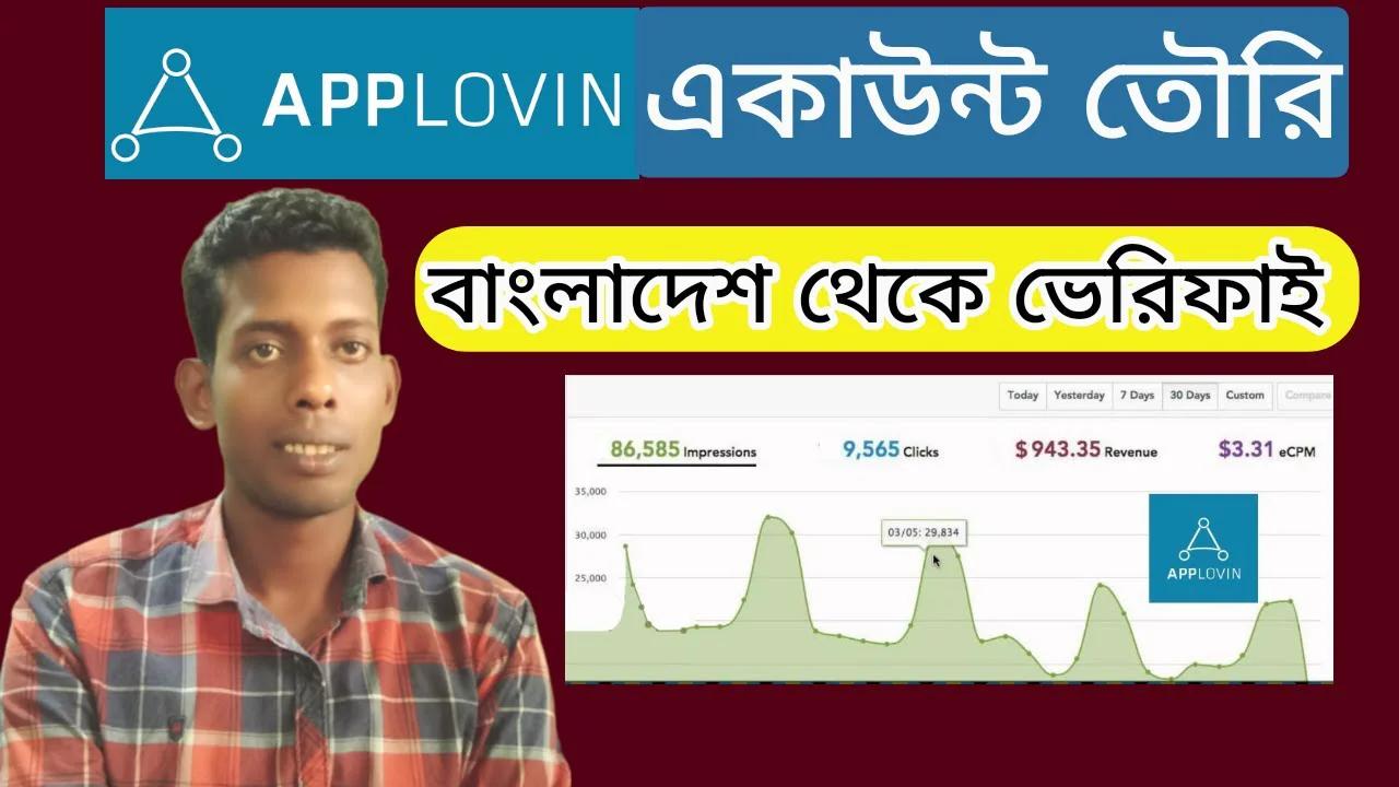 How to create Applovin Max account bangla tutorial।
