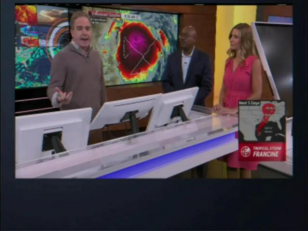 WeatherStar 3000 Simulation - Tropical Storm Francine (September 9 ...