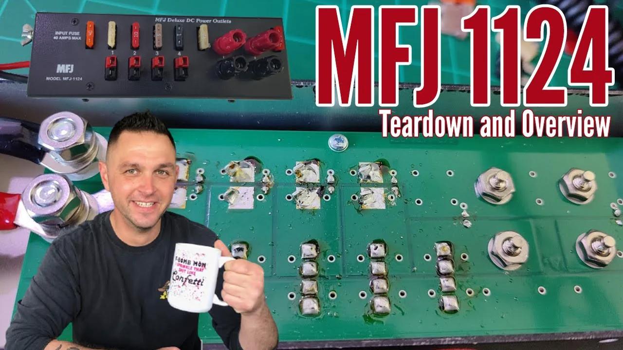 MFJ 1124 - Power Distribution Panel - Overview and Teardown