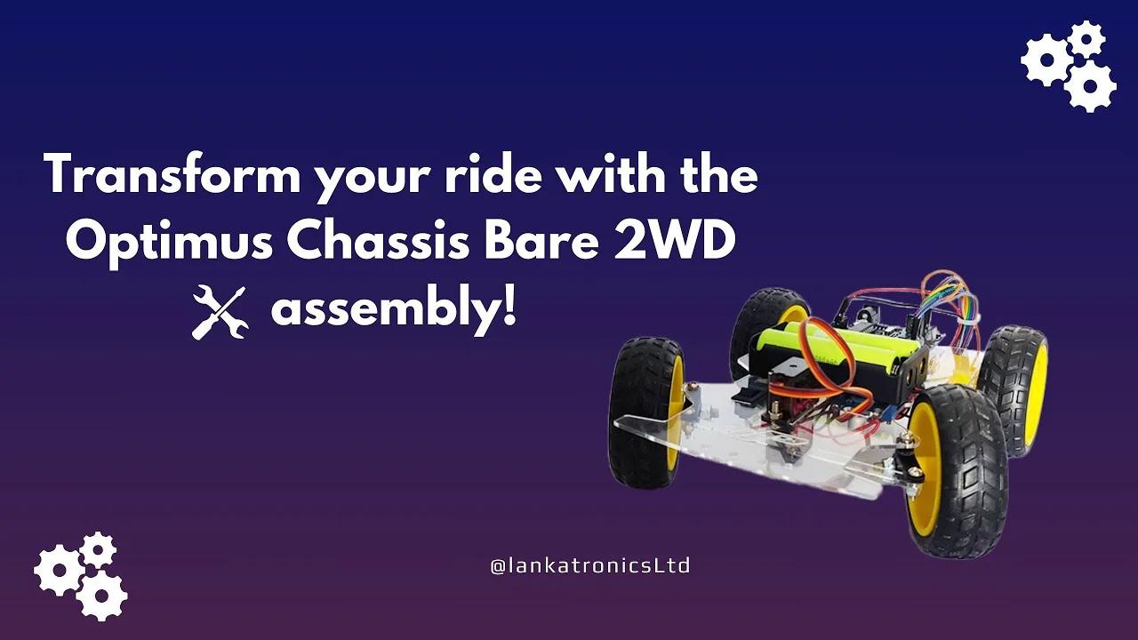 Transform your ride with the Optimus Chassis Bare 2WD assembly!# ...