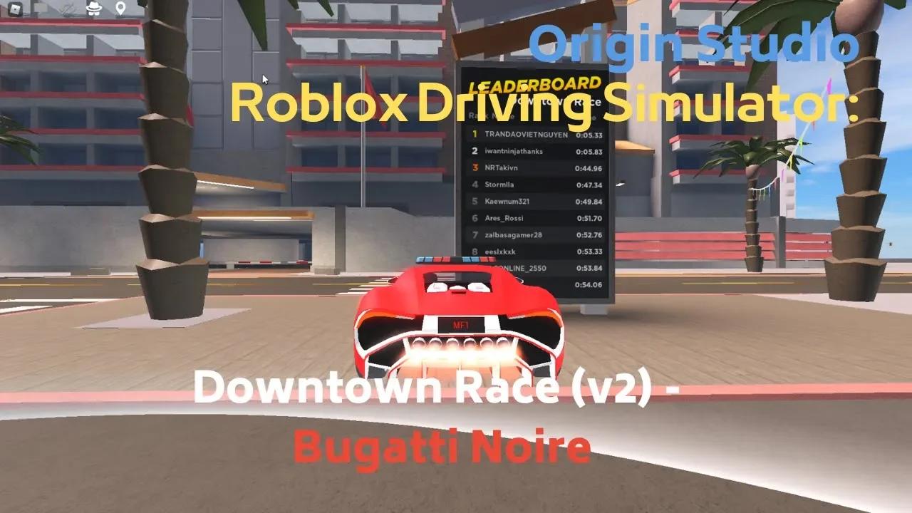 45s in Downtown Race - Driving Simulator Roblox