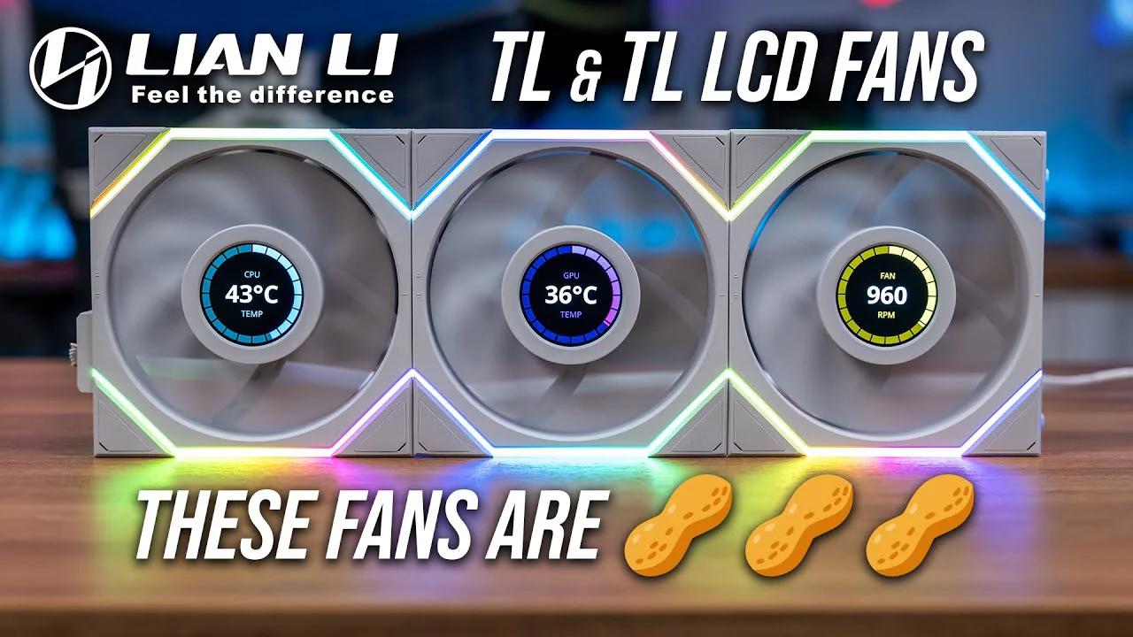 Lian Li TL & TL LCD Fans - A new ERA of fans!