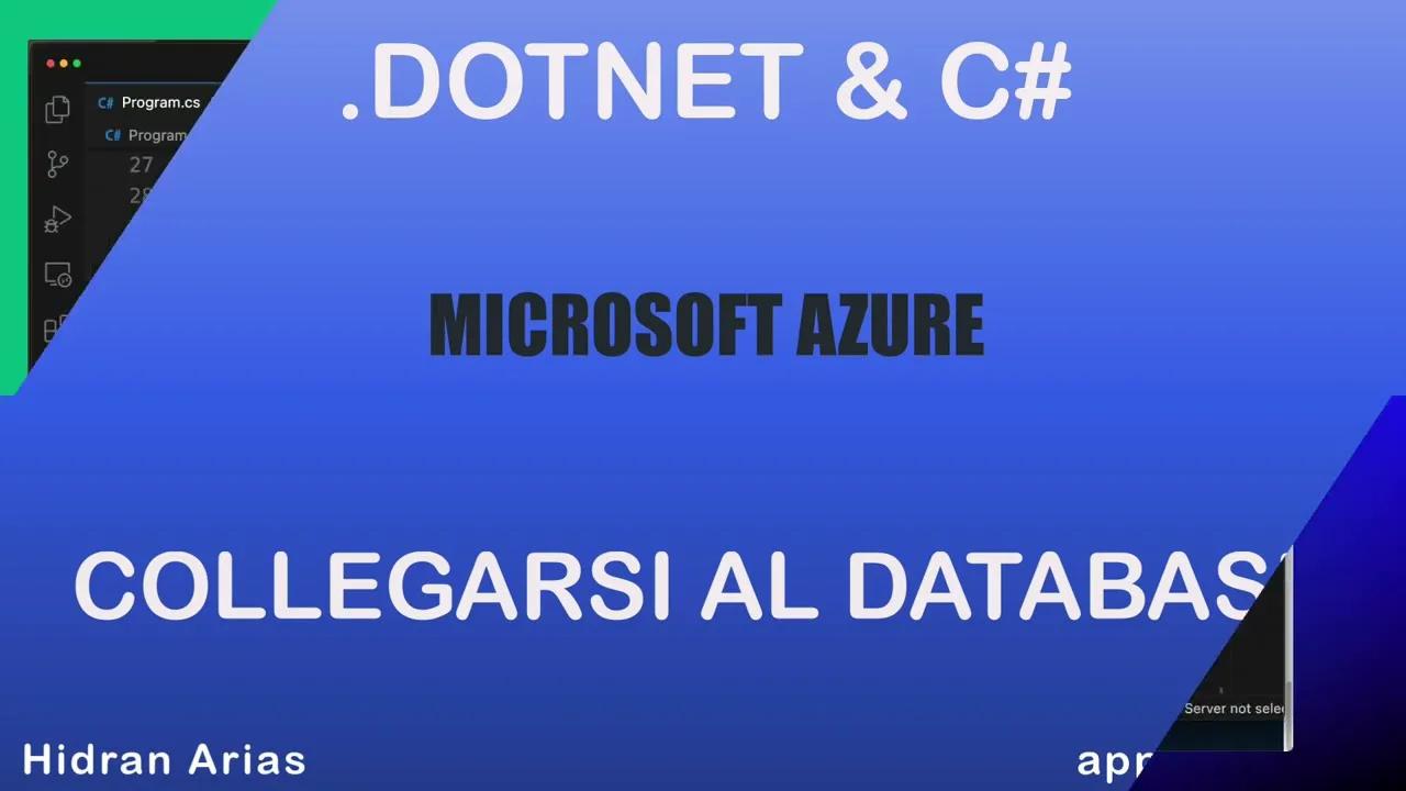 04 Testare Un Database Mssql Su Azure Con Dbeaver E Creare Una Tabella