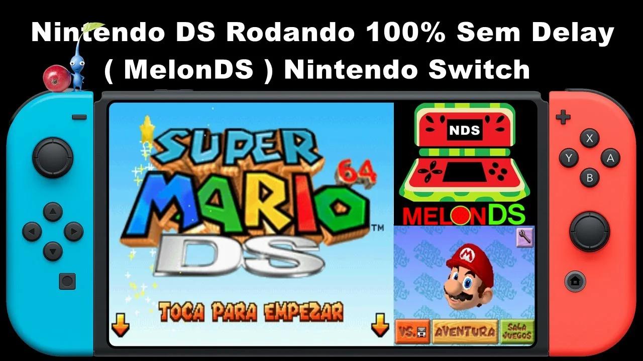 Nintendo DS Rodando 100% Sem Delay ( MelonDS ) Nintendo Switch ...