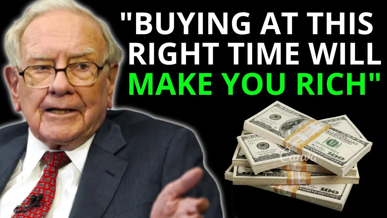 Warren Buffett: 🤑💸This Is The Best Time To Buy A Great Business
