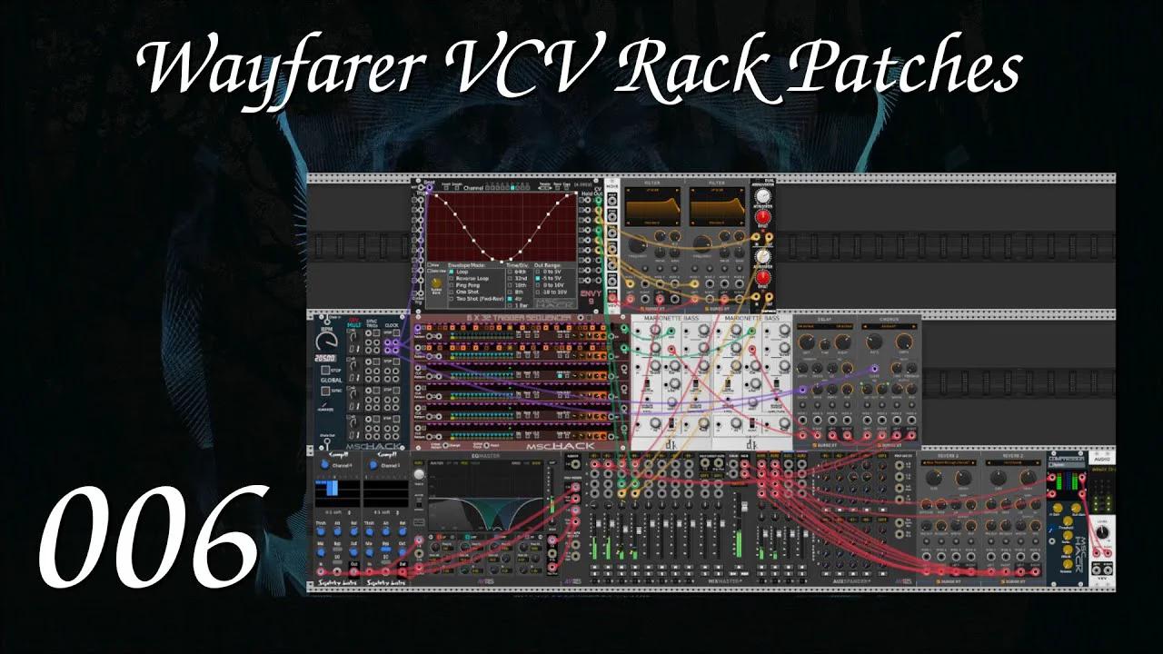 Wayfarer VCV Rack Patches 006 - Synthesized Shamanic Drumming Part 2 ...