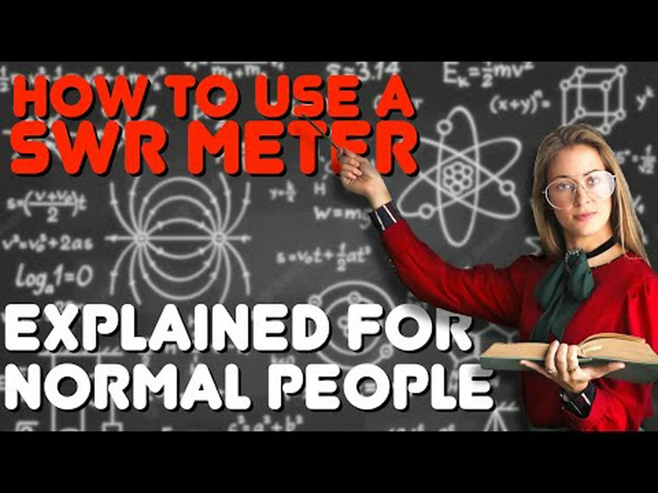 How To Use SWR Meter & Measure SWR - Explained In Simple Terms for GMRS ...