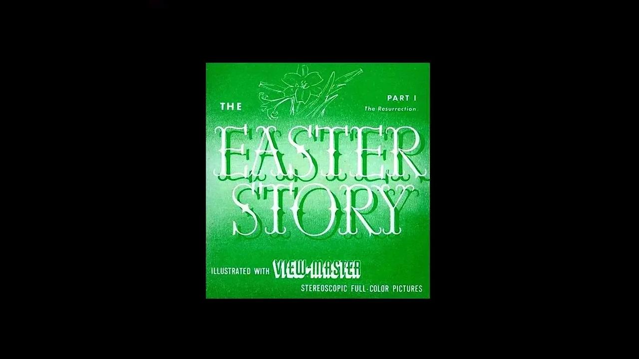 VIEW MASTER reading THE EASTER STORY 1 bible easter 3D slide movie game ...