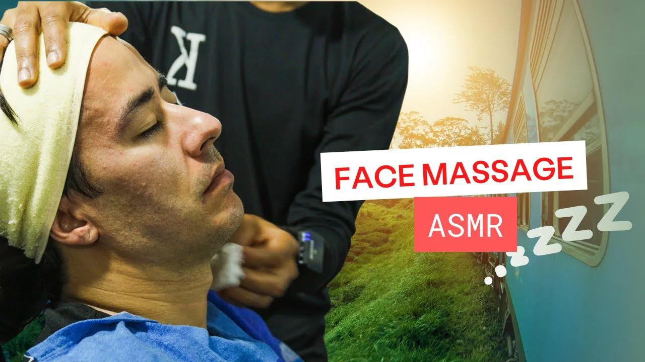 Barbershop Luxury Relaxing Facial ASMR - Ella, Sri Lanka