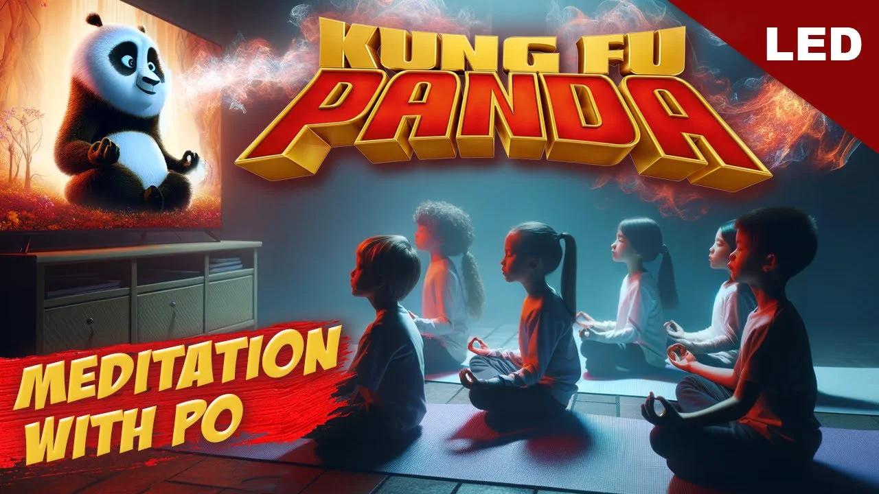 Kung Fu Panda Teaching Occult Meditation to Kids | LED