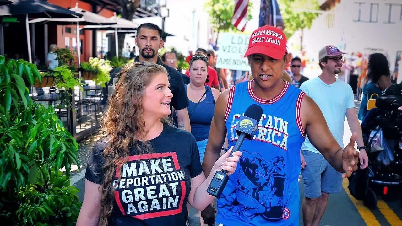 MAGA Takes Over Democrat-Run Farmers Market