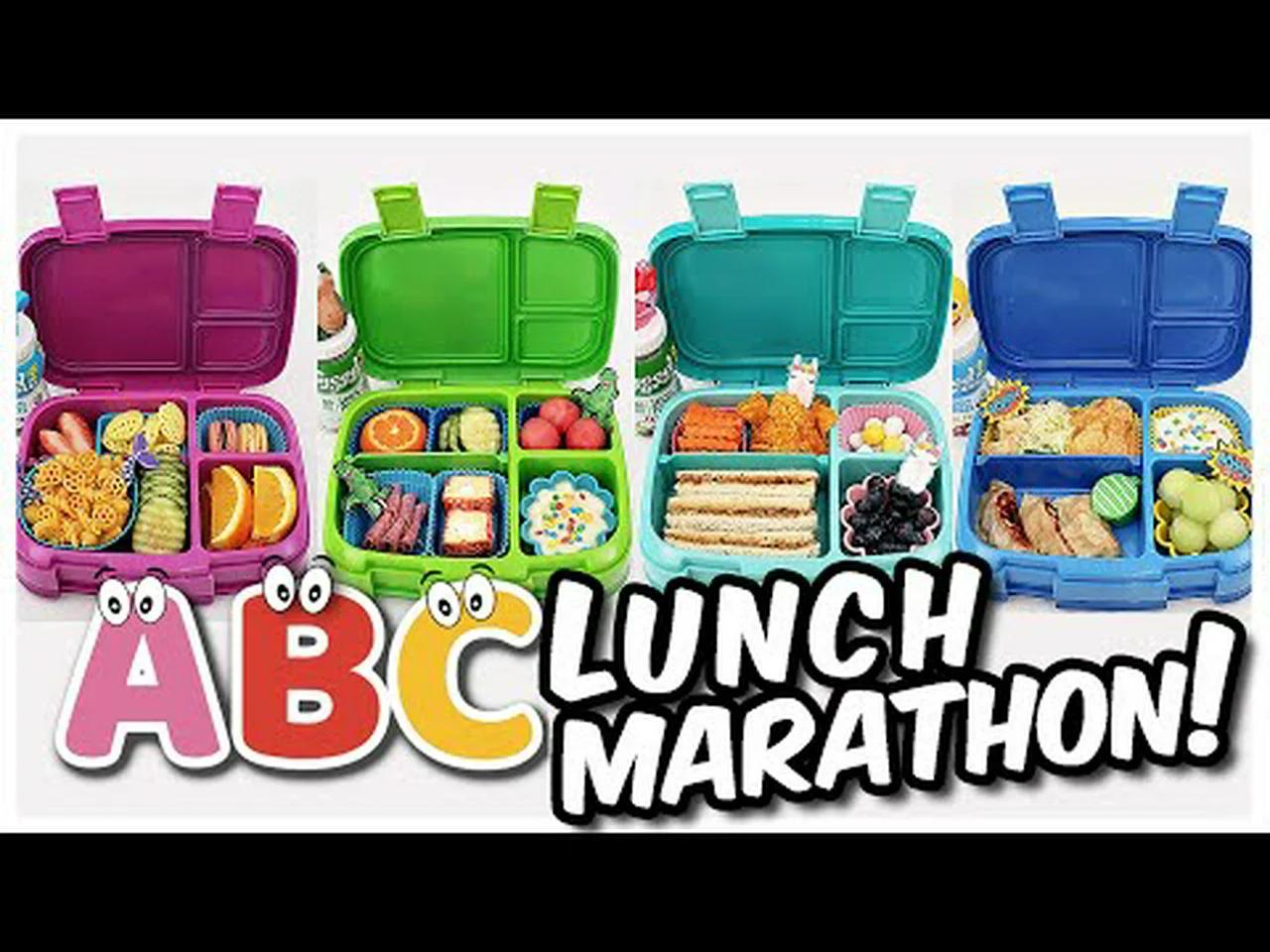 EATING The Entire ALPHABET For LUNCH!? | Bunches of Lunches MARATHON