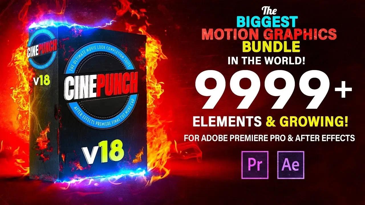 Largest FX Pack In The World For After Effects & Premiere | CINEPUNCH