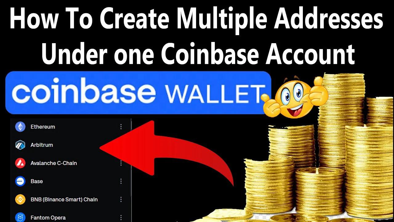 How To Create Multiple Addresses Under one Coinbase Account | Crypto Wallets Info