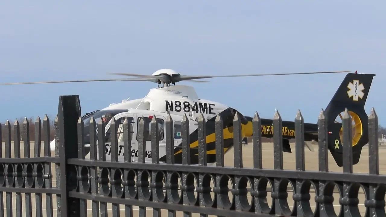 N884ME - STAT MedEvac 5 Landing