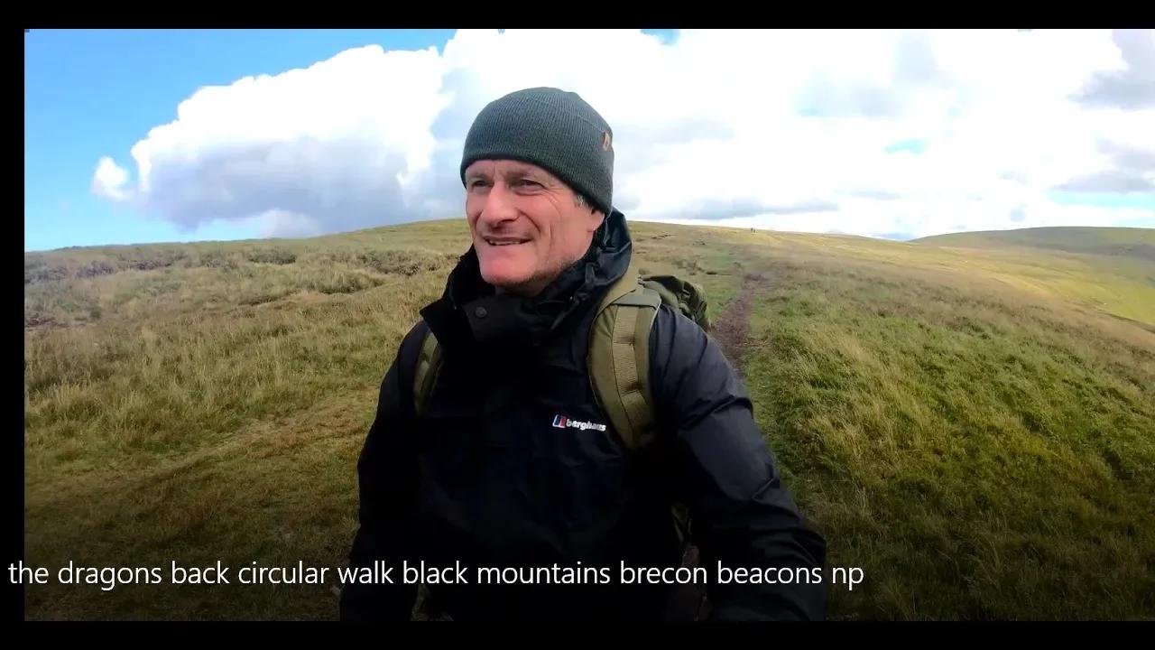 the dragons back circular walk / black mountains brecon beacons np