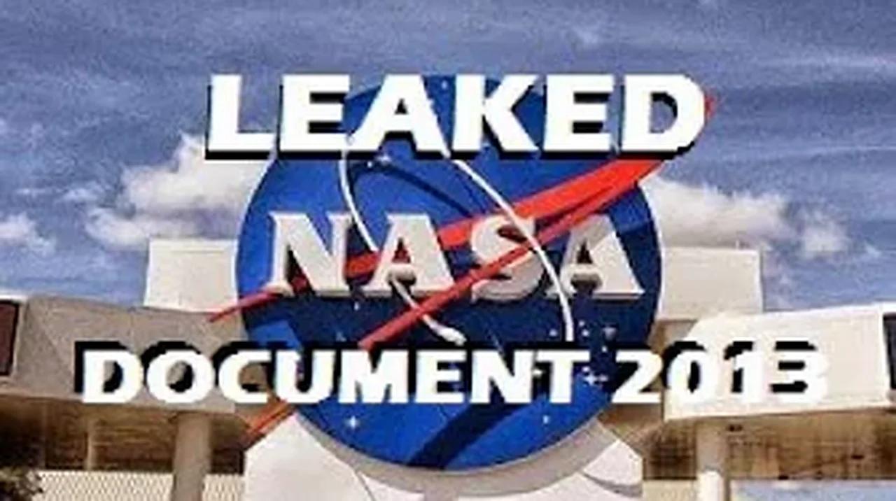 NASA LEAKED DOCUMENT 2013