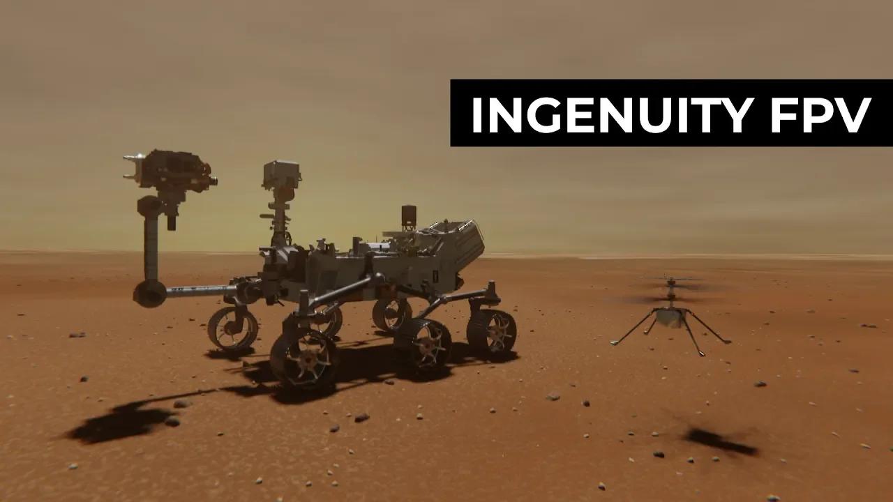 Flying the NASA Ingenuity on Mars