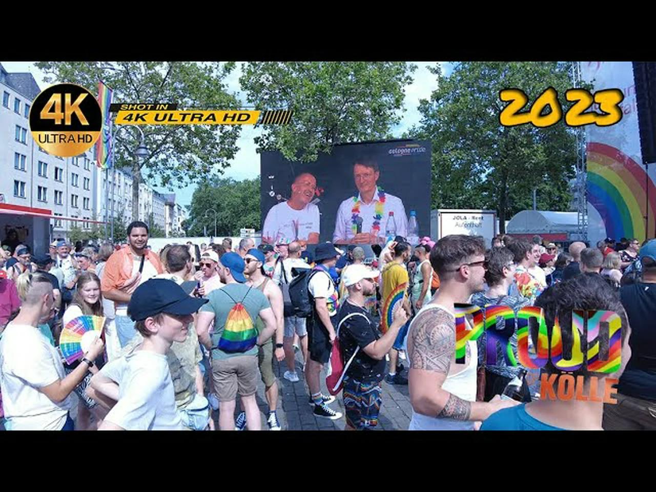 Cologne Pride 2023 🌈🎉 Speech by the German Minister of Health Karl ...